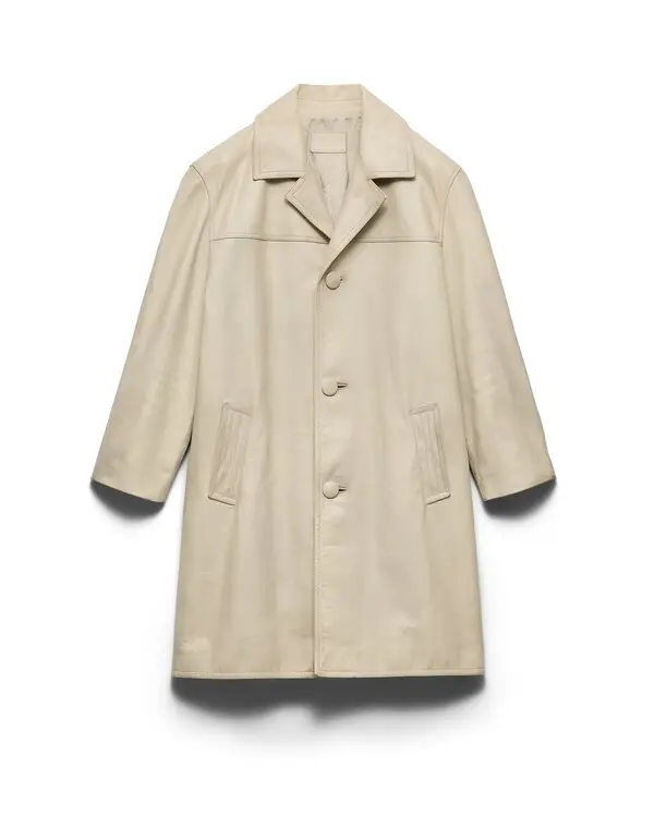 Prada Leather Coat