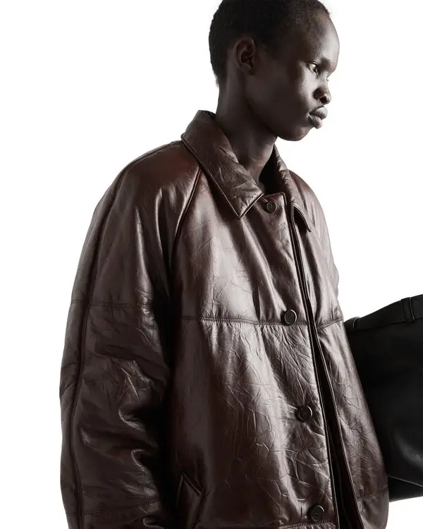 Prada Padded Nappa Leather Coat