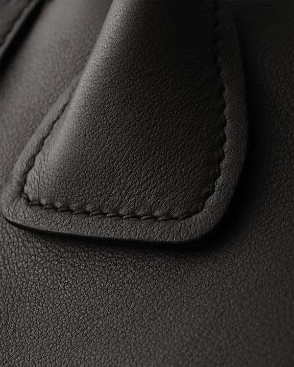 Prada Large Leather Tote Bag