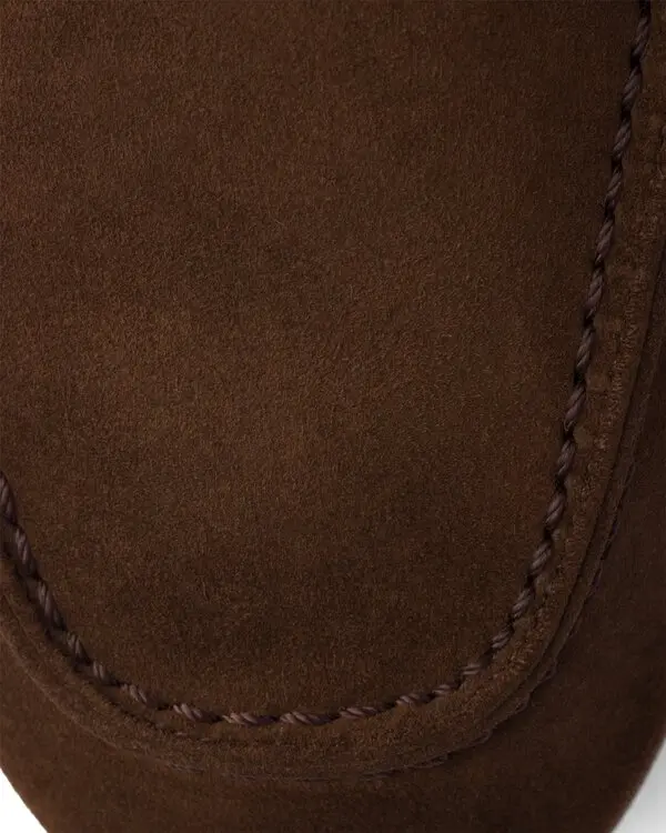 Prada Suede Loafers