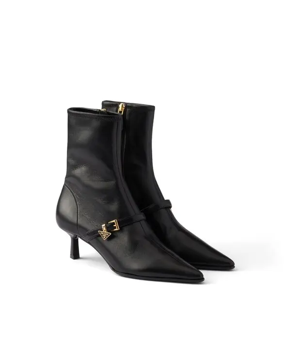 Prada Stretch Nappa Leather Booties