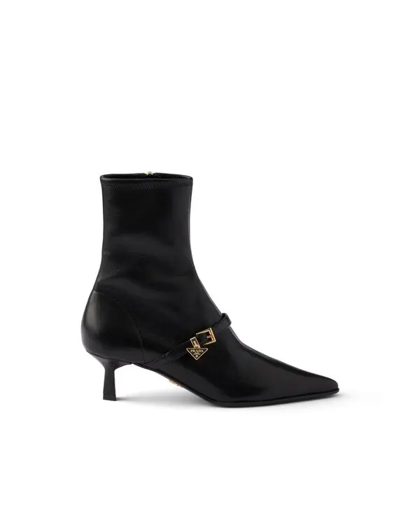 Prada Stretch Nappa Leather Booties