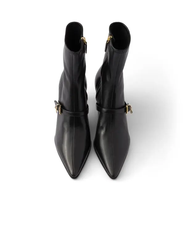 Prada Stretch Nappa Leather Booties