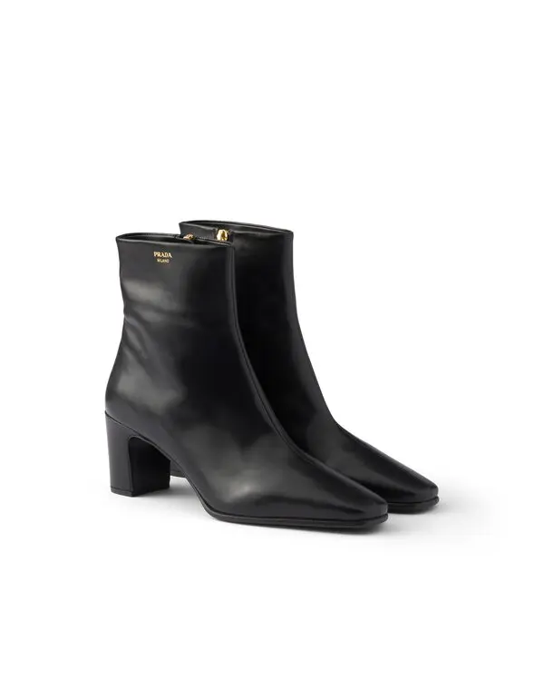 Prada Leather Booties