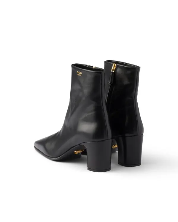 Prada Leather Booties