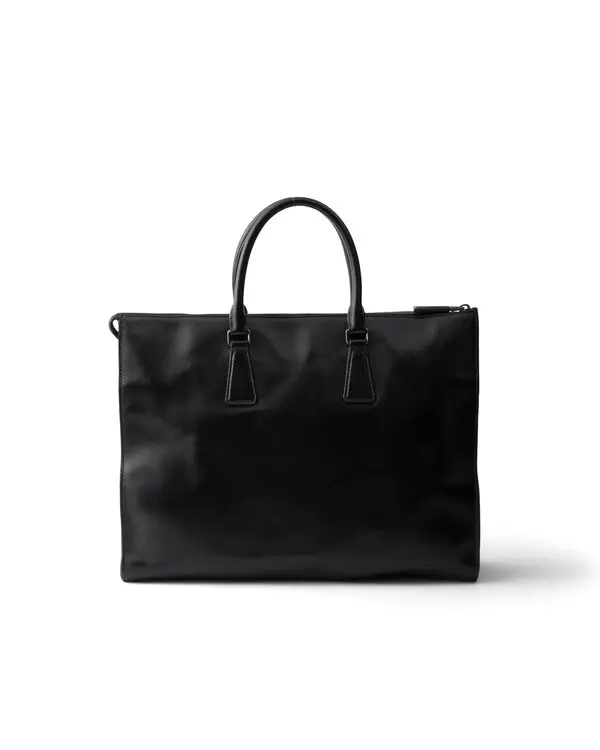 Prada Leather Tote Bag