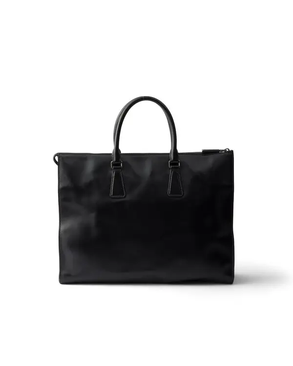 Prada Leather Tote Bag