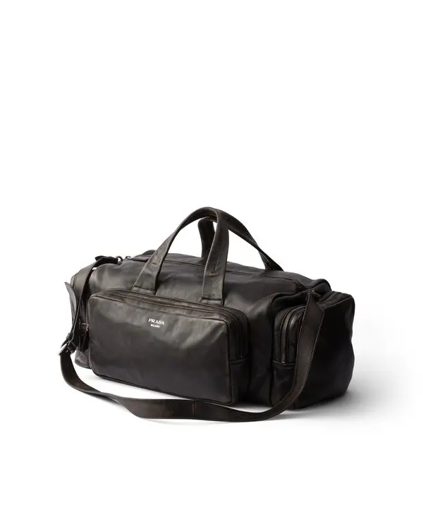 Prada Nappa Leather Duffel Bag