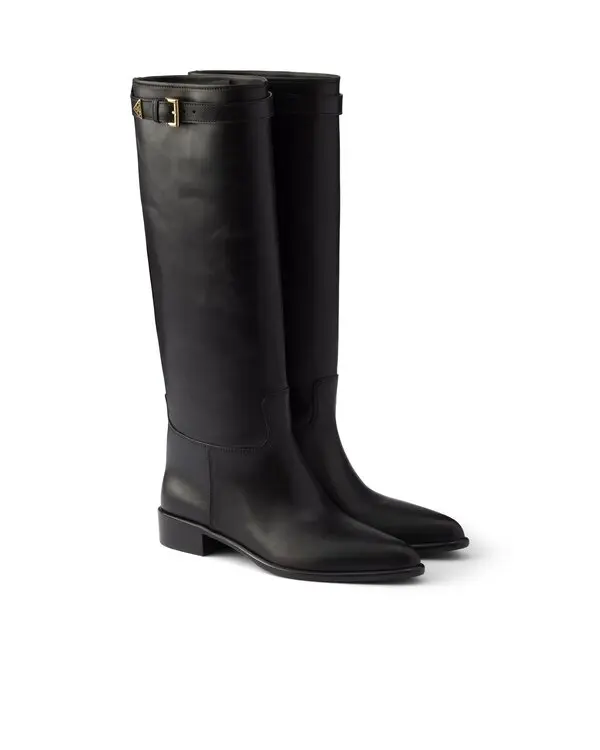 Prada Leather Boots