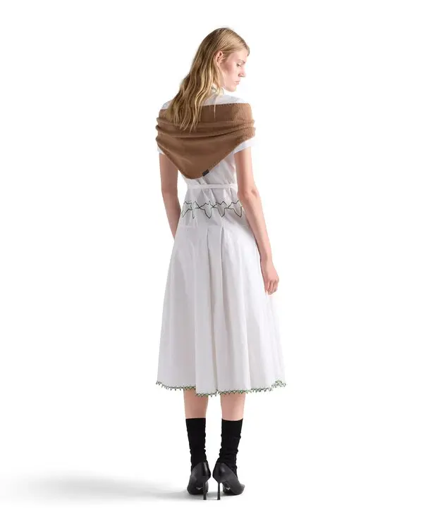 Prada Embroidered Old Reps Cloth Dress
