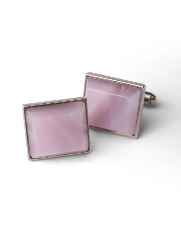 Prada Metal And Semi-precious Stone Cufflinks