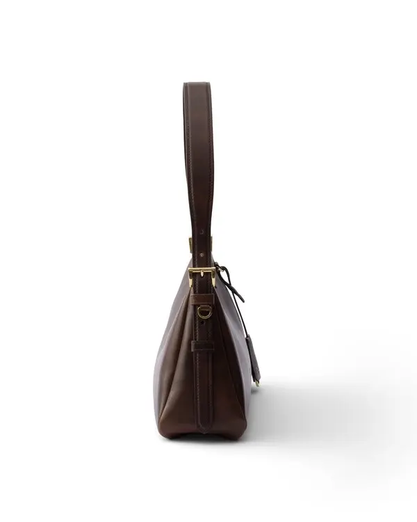 Prada Aimée Medium Leather Shoulder Bag