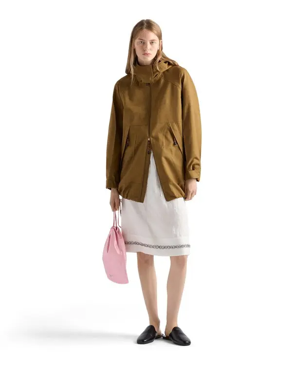 Prada Mélange Hopsack Wool Jacket