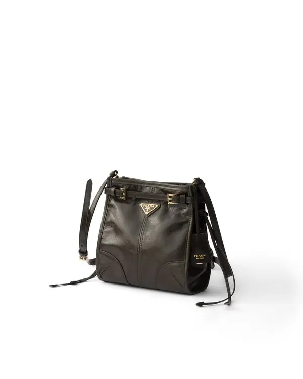 Prada Bonnie Leather Mini Shoulder Bag