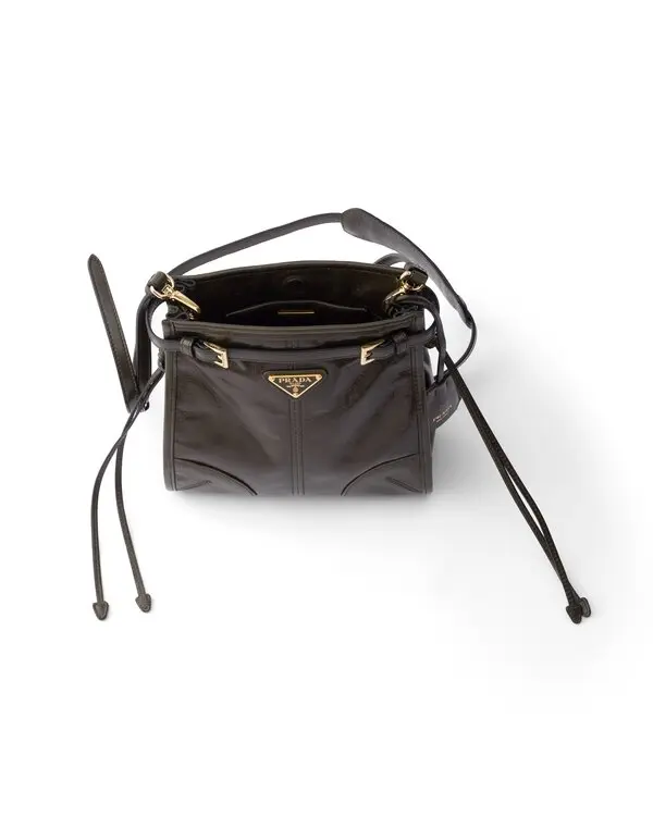 Prada Bonnie Leather Mini Shoulder Bag