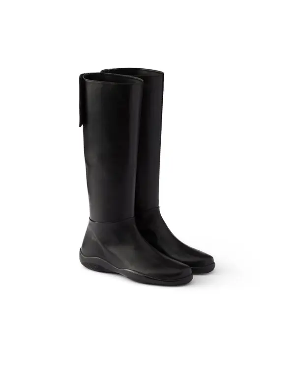 Prada Toblach Nappa Leather Boots