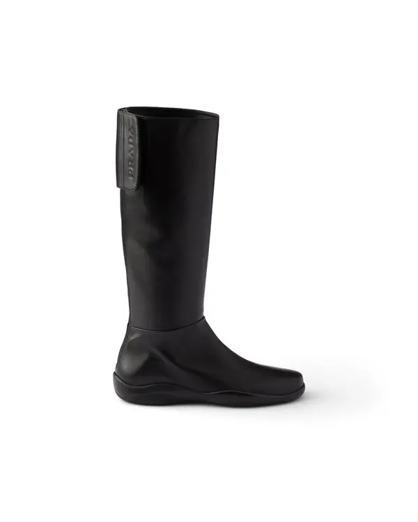 Prada Toblach Nappa Leather Boots