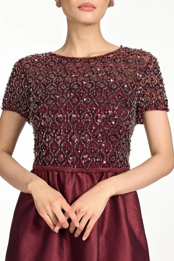 Sachin & Babi London Embellished Ball Gown