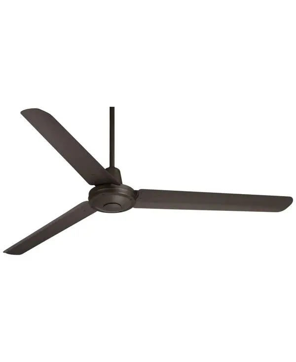CASA VIEJA 60" Turbina Dc Bronze Ceiling Fan With 18" Downrod