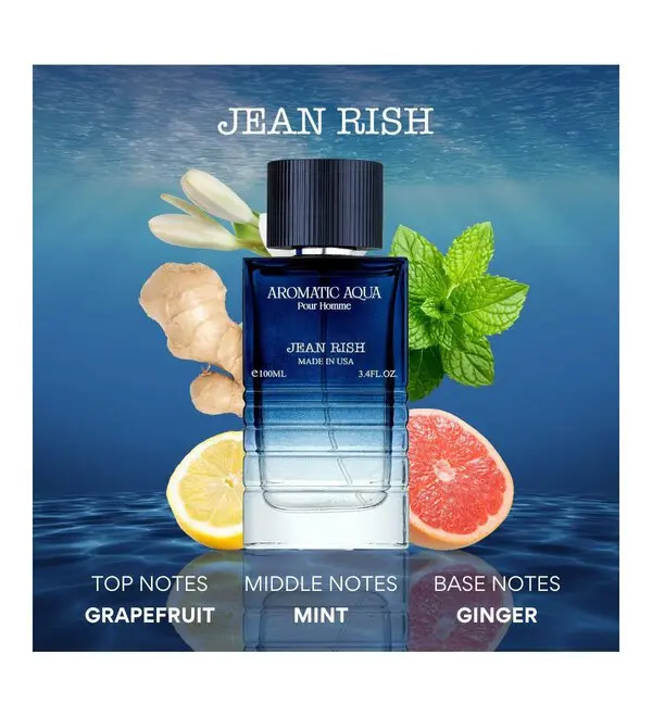 JEAN RISH Aromatic Aqua Masculine Signature Scent