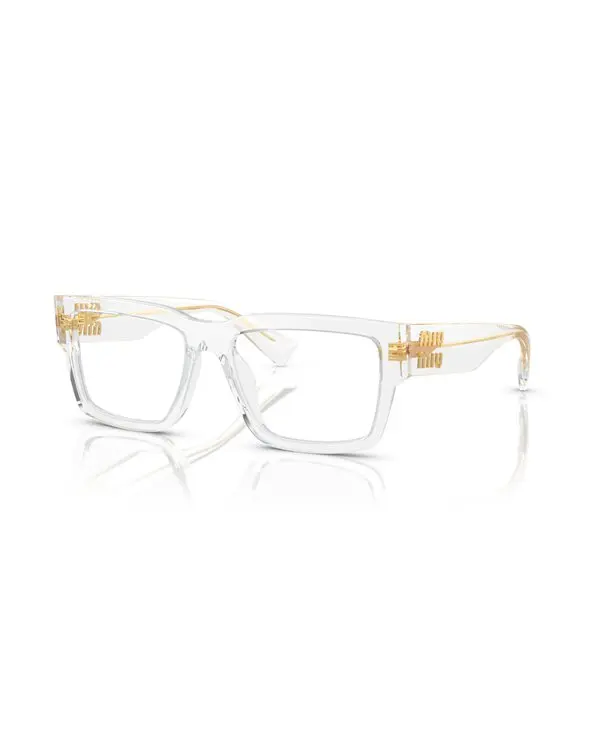 Miu Miu Rectangle Full Rim Eyeglasses