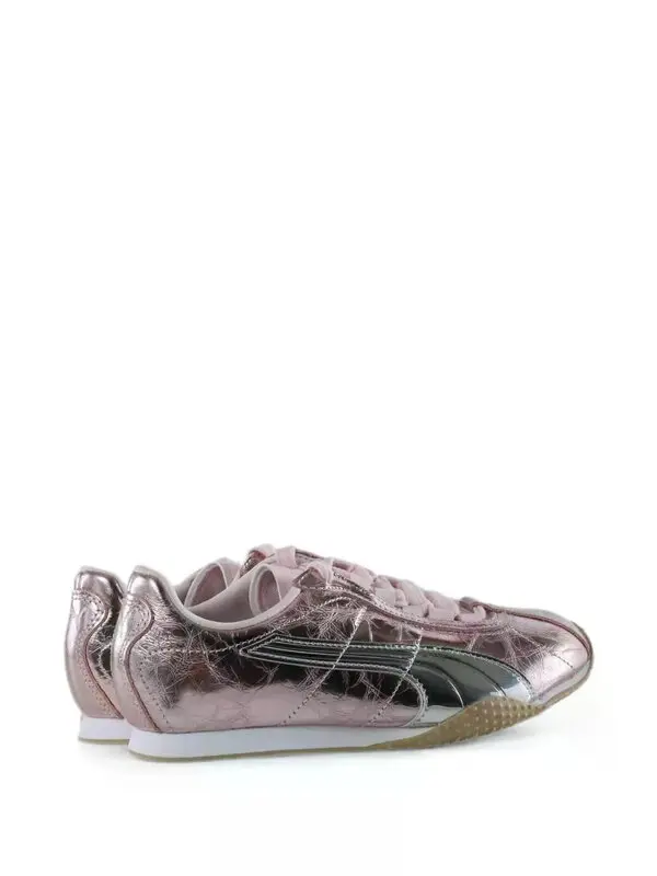 PUMA H-street Luster Cracked-effect Sneakers