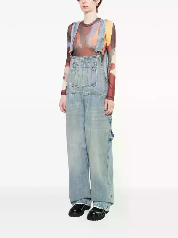 MAISON MARGIELA Faded-effect Dungarees