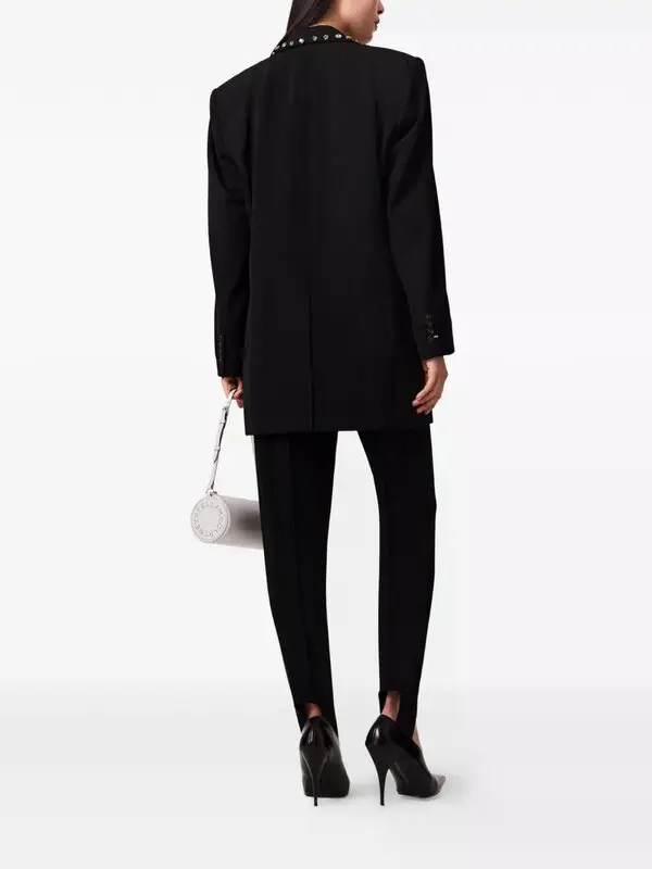Stella McCartney Crystal-embellished Wool Blazer