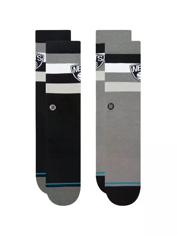 Stance X Brooklyn Nets Striped Socks