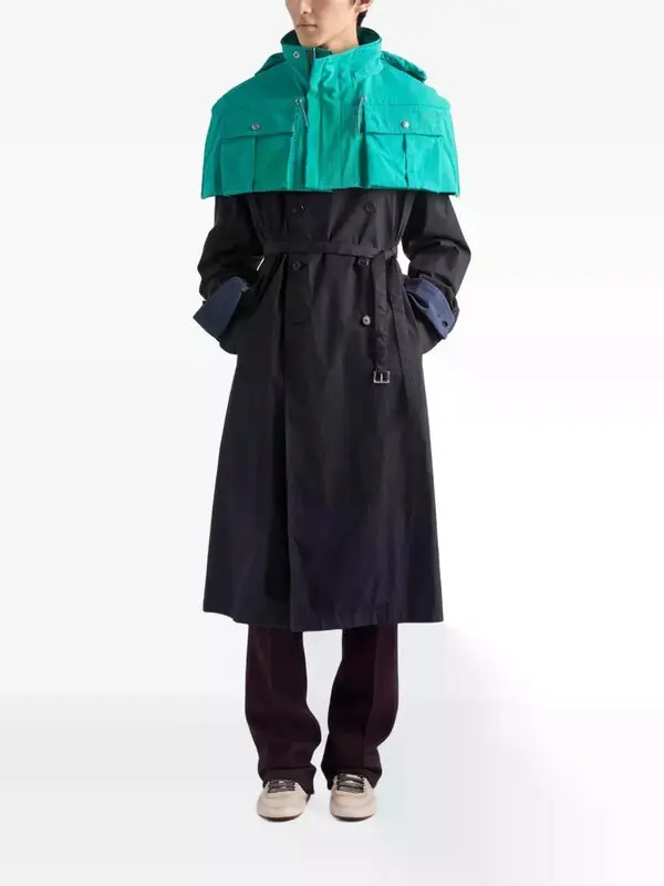 Prada Technical Fabric Capelet