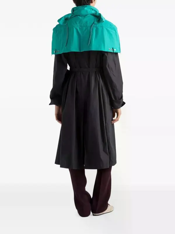 Prada Technical Fabric Capelet