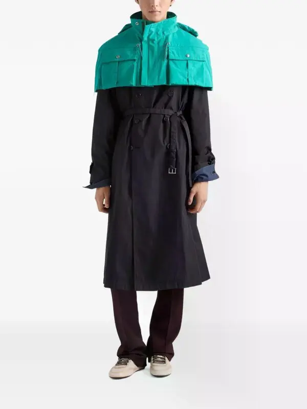 Prada Wool Tailored Trousers - Purple