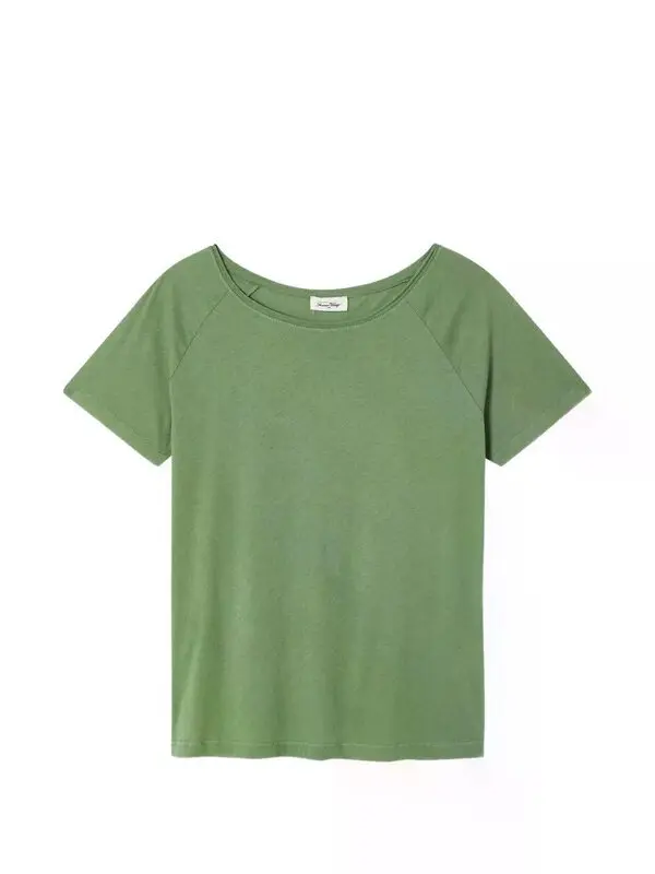 American Vintage Laloom" Raglan Sleeve T-shirt - Green