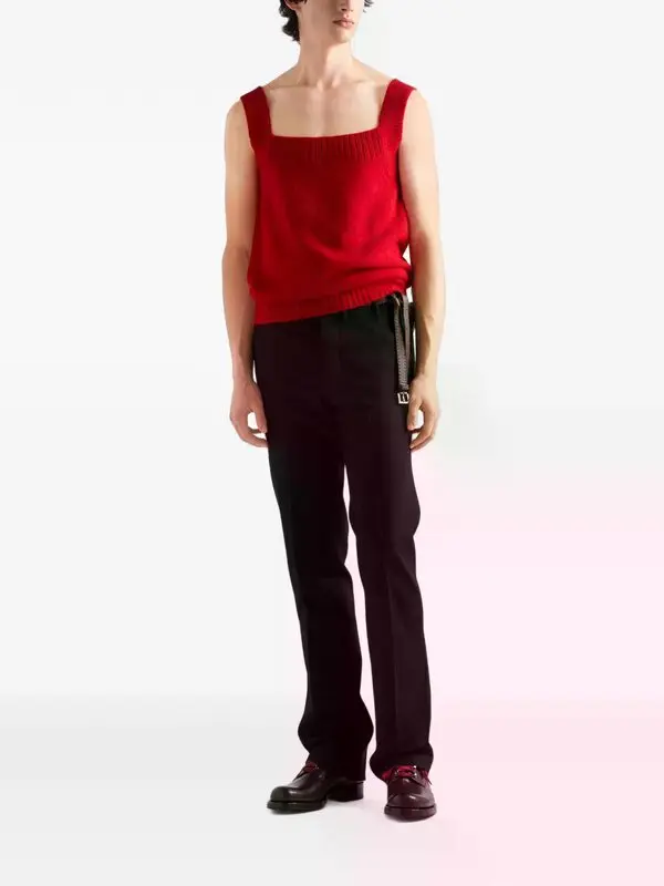 Prada Shetland Wool Tank Top