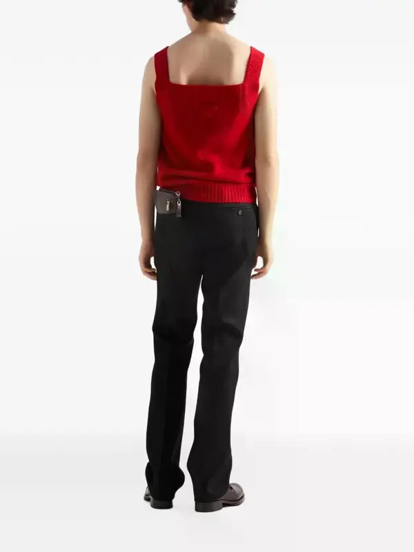 Prada Shetland Wool Tank Top