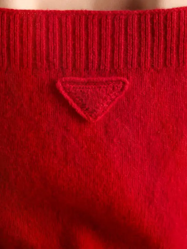 Prada Shetland Wool Tank Top