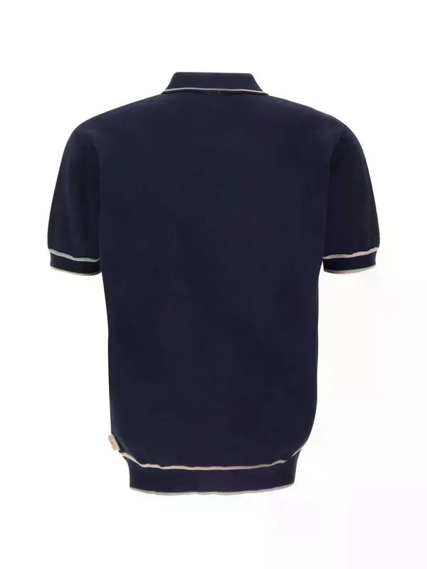 BOB Brett Contrast-trim Shirt