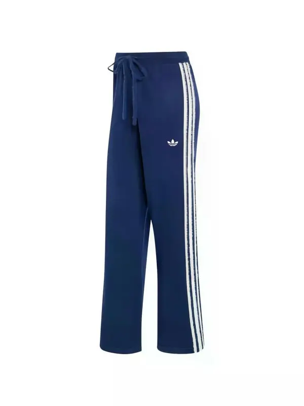Adidas Firebird Track Trousers With Side Stripe Detailing - Blue