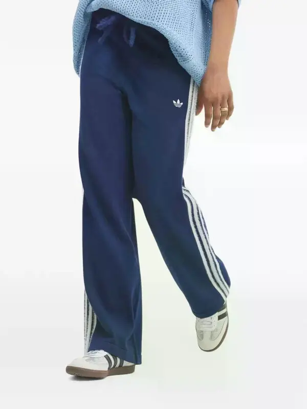 Adidas Firebird Track Trousers With Side Stripe Detailing