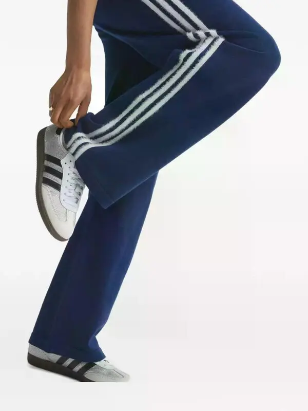 Adidas Firebird Track Trousers With Side Stripe Detailing