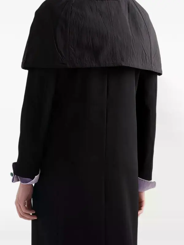 Prada Technical Fabric Capelet