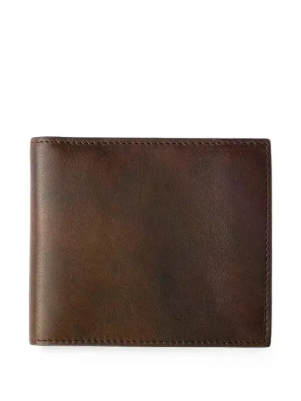 Prada Antiqued Leather Wallet