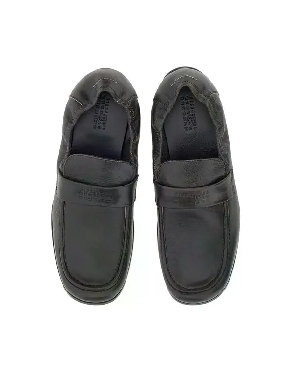MAISON MARGIELA Swing-toe Leather Loafers