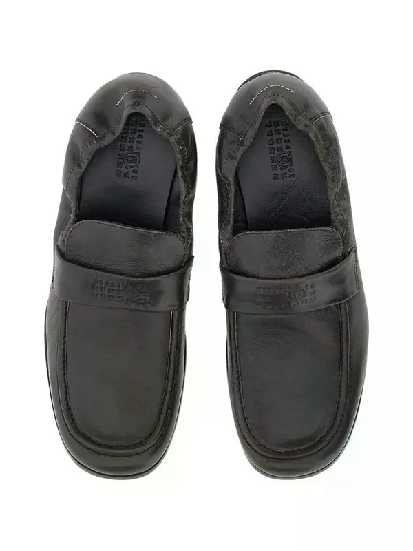 MAISON MARGIELA Swing-toe Leather Loafers