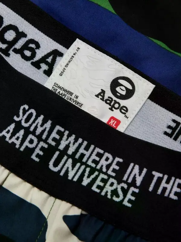 AAPE BY *A BATHING APE Camo-print Boxers
