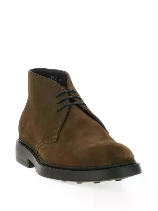 DOUCAL'S Lace-up Suede Boots