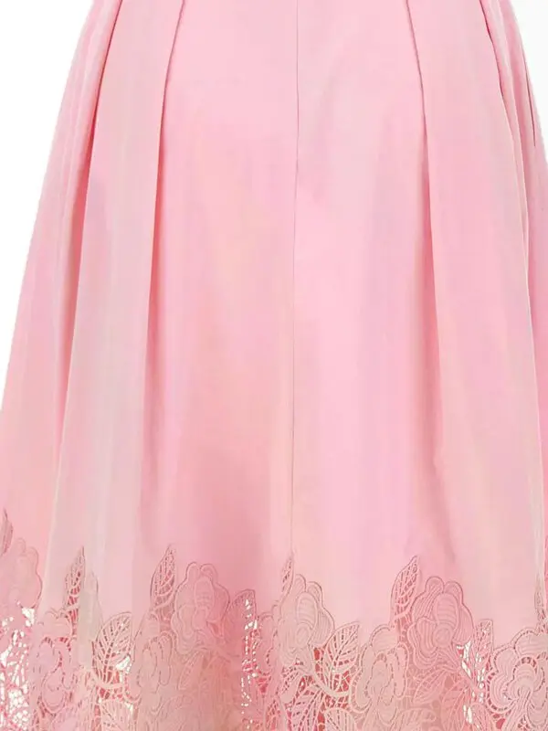 Rebecca Vallance Montreux Lace-inlay Midi Dress