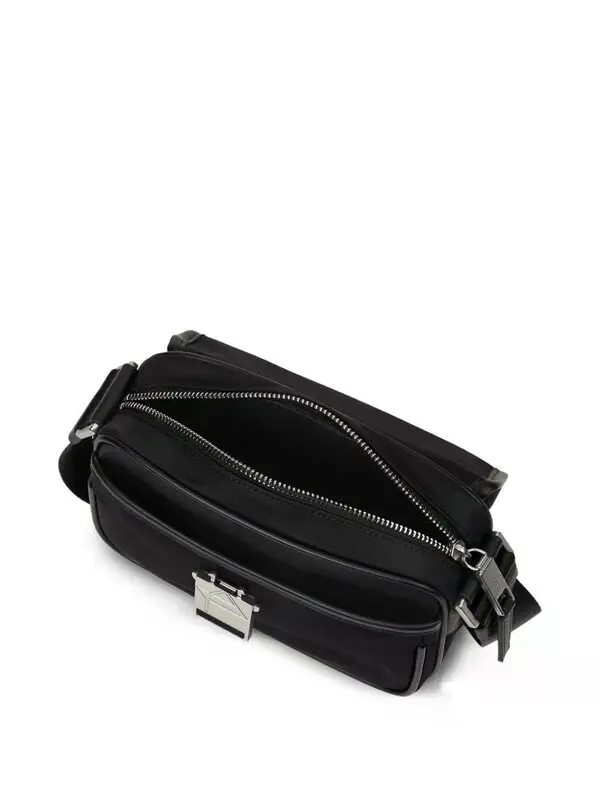 Karl Lagerfeld K/nylon Buckle Messenger Bag