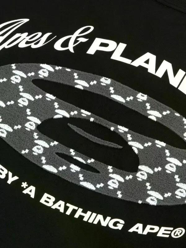 AAPE BY *A BATHING APE Logo-patch T-shirt
