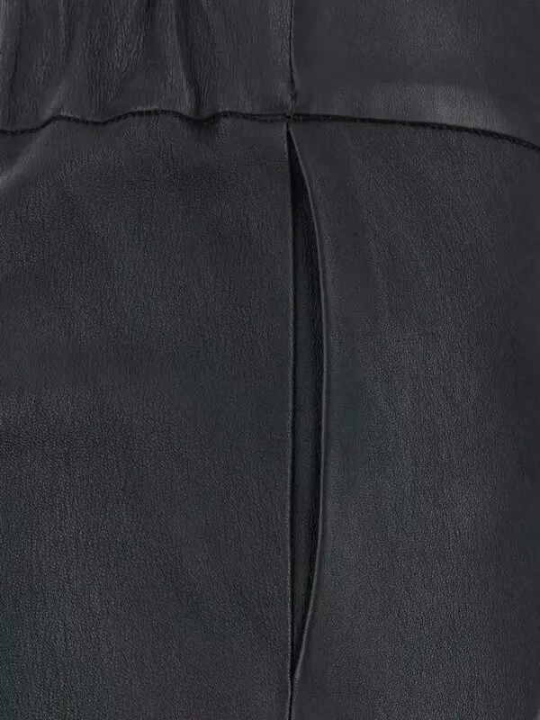 ARMA Leather Flared Trousers